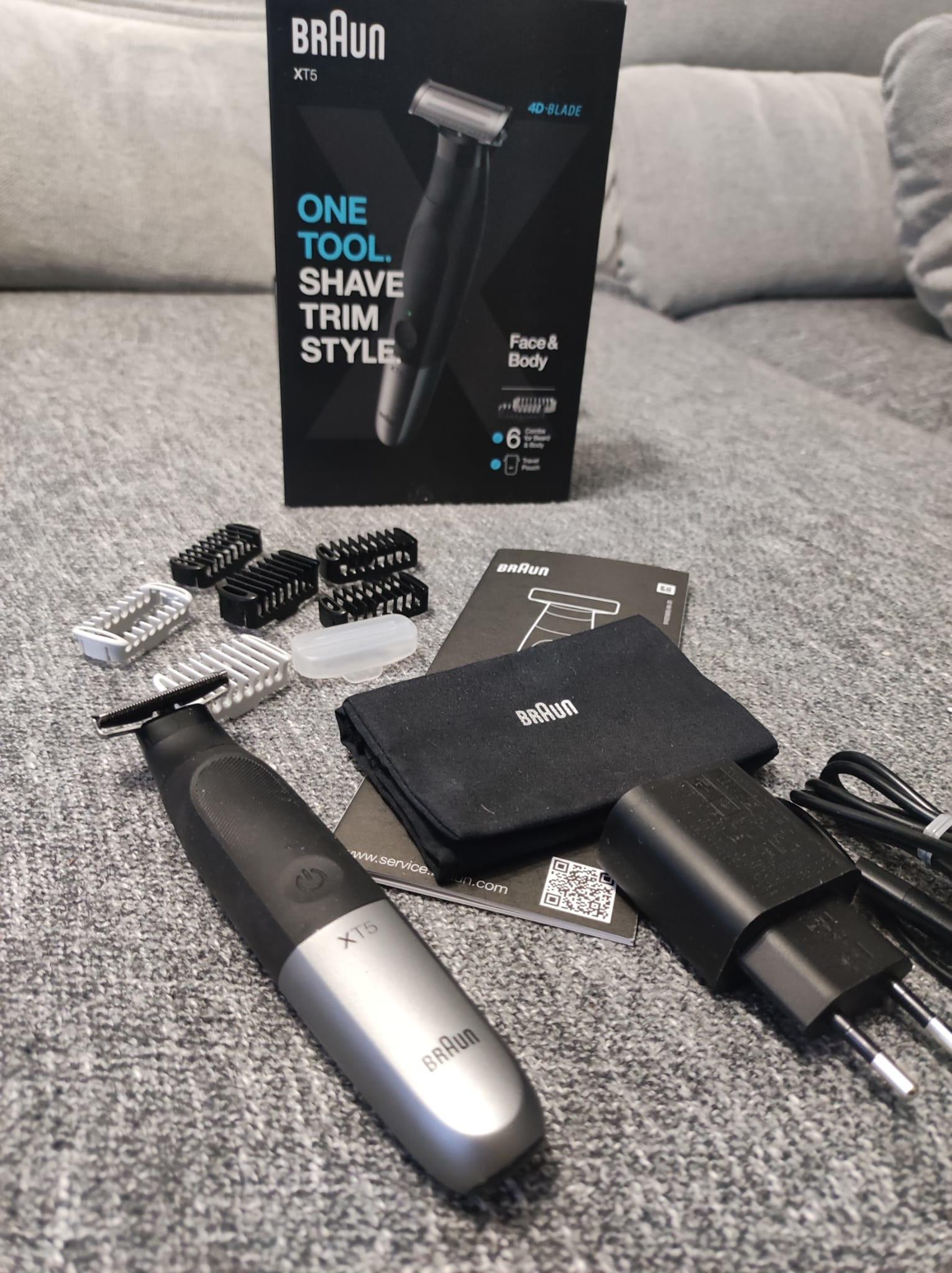 Recortadora de Barba Braun Series XT5 | Otulet Tienda Online